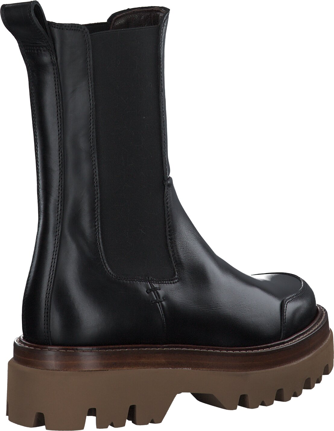 Pertini Chelsea Boots für Damen aus Leder 990449 (Schwarz) online ...