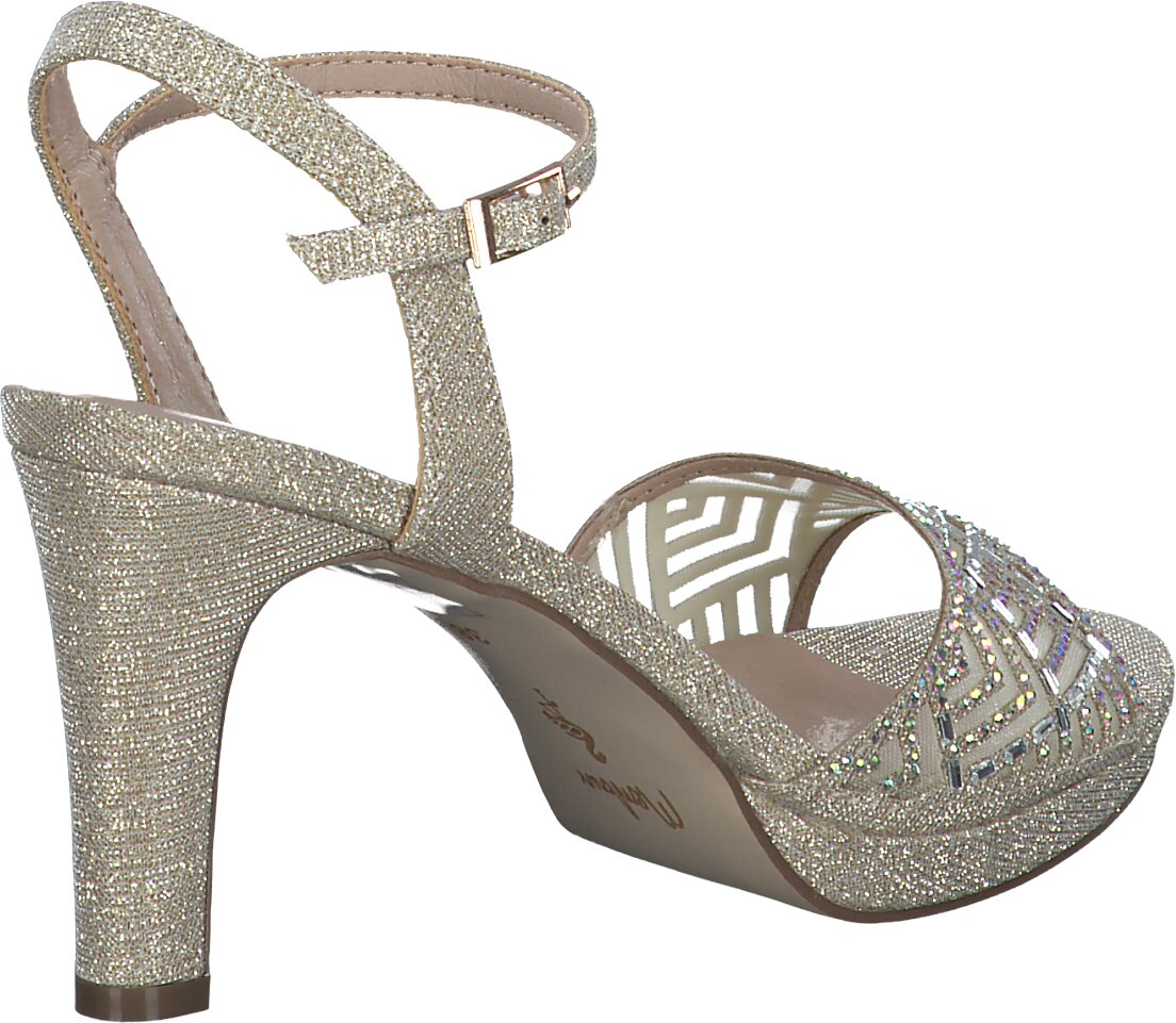 Andrea Puccini Absatz-Sandaletten für Damen 183907020060 (Gold) online ...