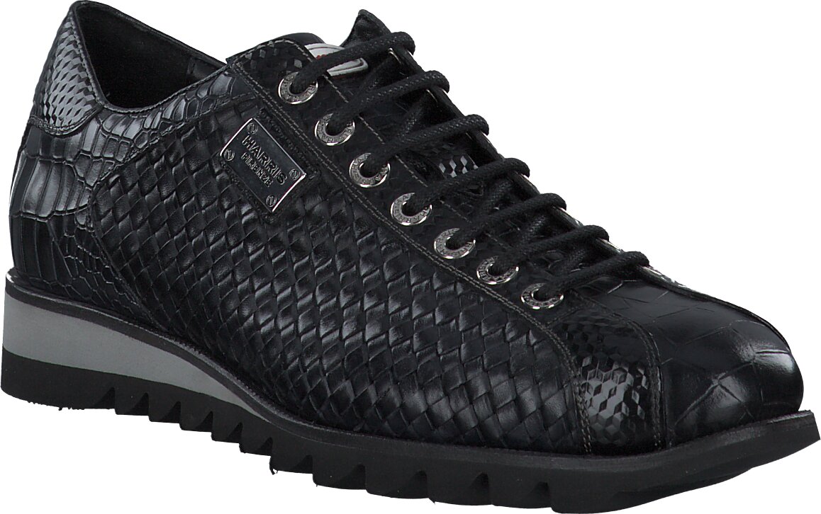 Harris Herren-Schnürschuhe aus Leder 952138 (Schwarz) online shoppen ...