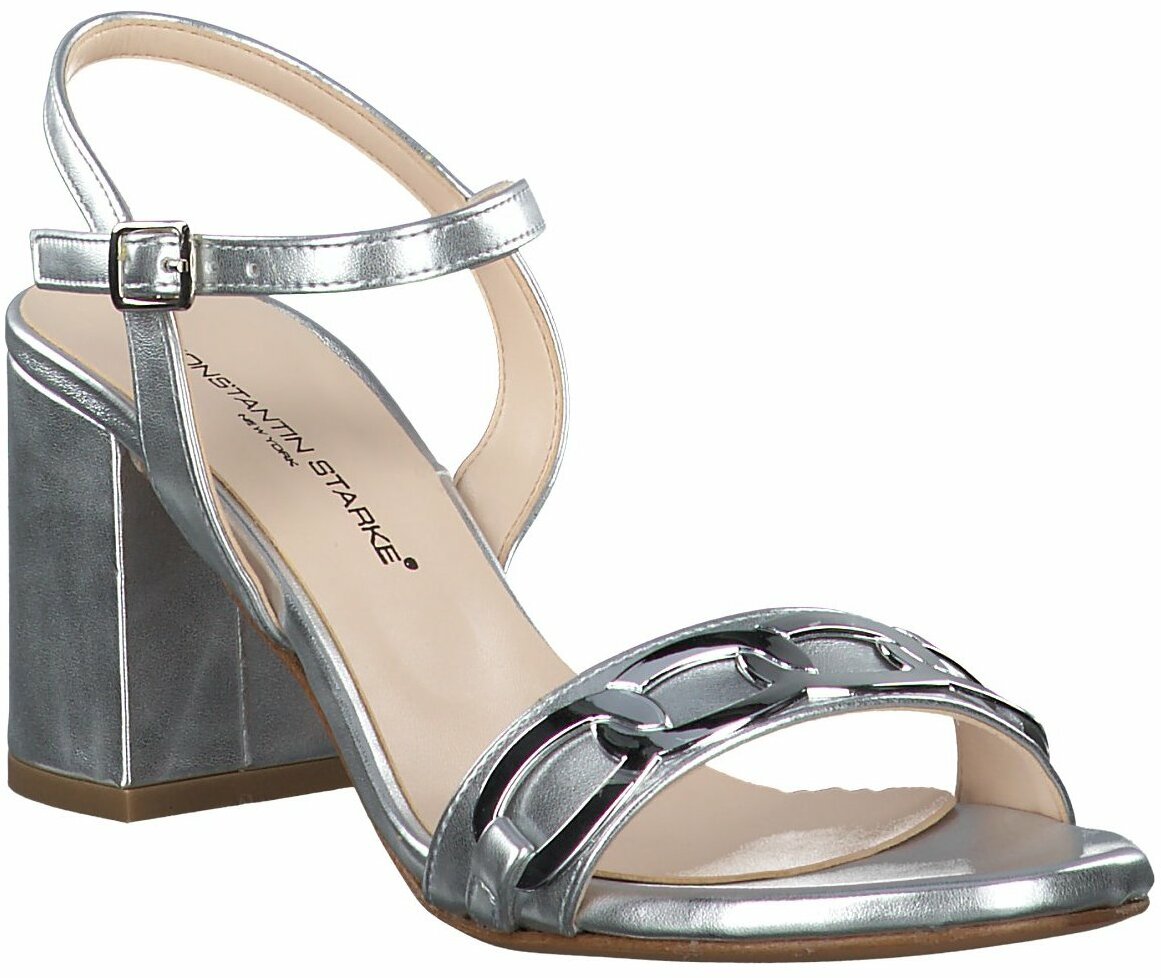 Konstantin Starke Damen-Sandalen mit Absatz 780352 (Silber) online ...