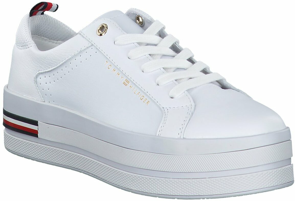 Tommy Hilfiger Plateau-Sneaker für Damen 101701817351 (Weiß) online shoppen | Juppen